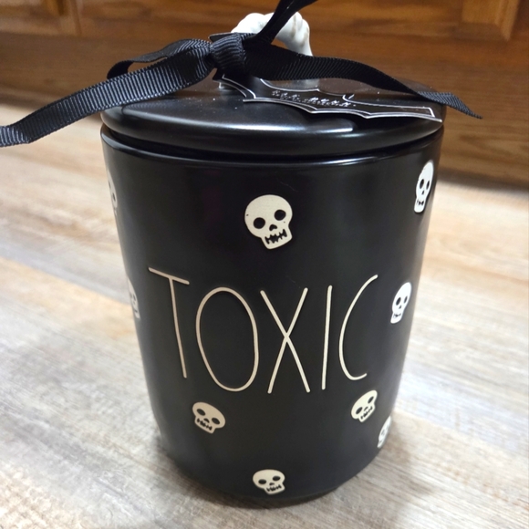 Rae Dunn | Kitchen | Rae Dunn Toxic Halloween Cookiecandy Jar | Poshmark